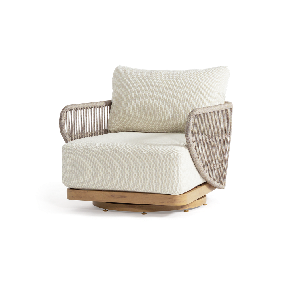 Tuscany Lounge Swivel Chair | Hartley's Outdoor Living